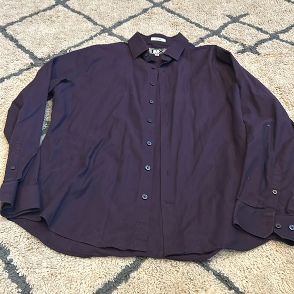 Express | Shirts | Purple Mens Dress Shirt | Poshmark